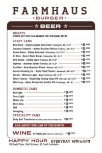 Farmhaus Burger – Local Burger Joint, featuring a custom grind of beef ...