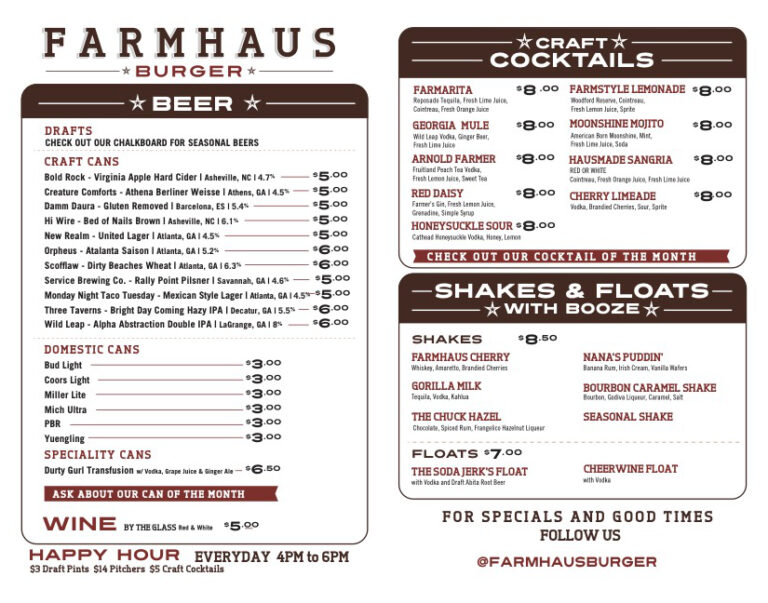 Farmhaus Burger – Local Burger Joint, featuring a custom grind of beef ...